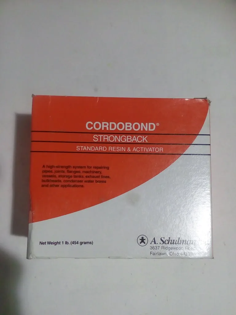 CORDOBOND STRONGBACK STEEL PUTTY