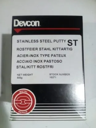 DEVCON STAINLESS STEEL PUTTY ST 500GM
