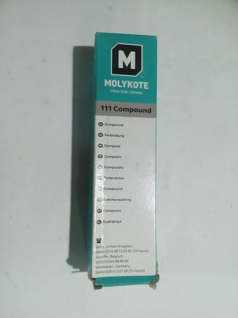DOW CORNING MOLYKOTE 111 100G VALVE LUBRICANT/SEALANT COMPOUND