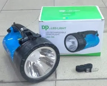 DP LED-755 2800mAh LED RECHARGEABLE SEARCHLIGHT