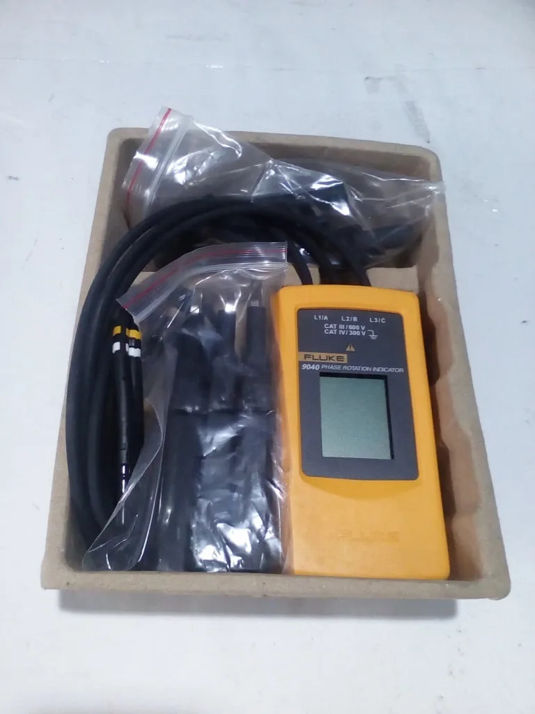 FLUKE 9040 PHASE ROTATION INDICATOR/METER