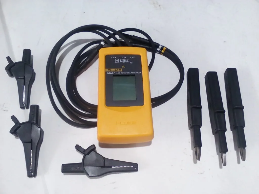 FLUKE 9040 PHASE ROTATION INDICATOR/METER