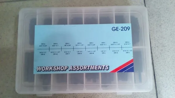 HOLLOW (SPRING TENSION) PIN ASSORTMENT KIT