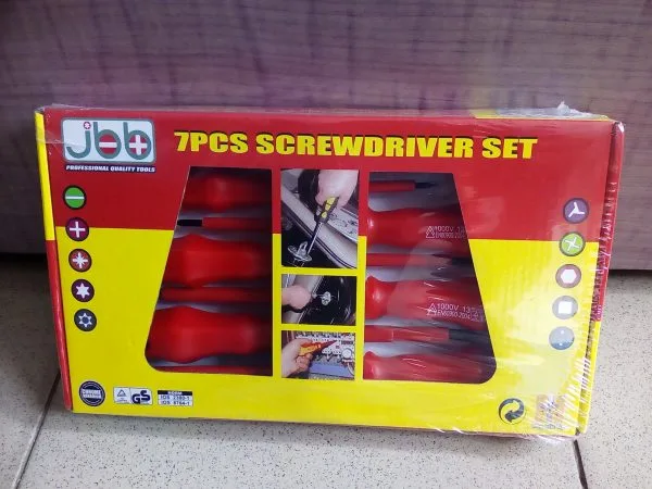 JBB 1000V ELECTRICAL SCREW DRIVER SET