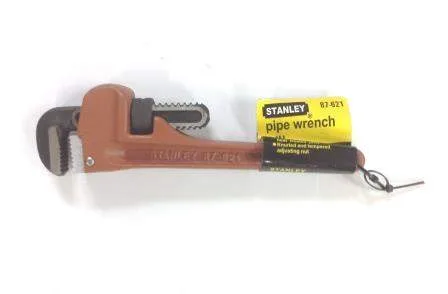 STANLEY 87-621 200MM/8″ HEAVY-DUTY PIPE WRENCH