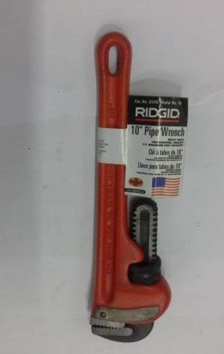 RIDGID 31010 250MM/10" HEAVY DUTY PIPE WRENCH - Toolz.ng
