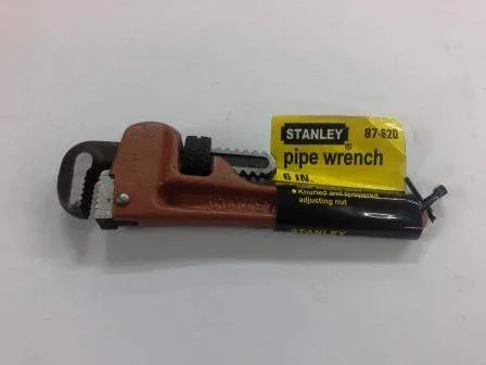 STANLEY 87-620 150MM/6" HEAVY-DUTY PIPE WRENCH - Toolz.ng