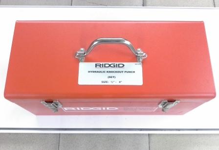 RIDGID 1/2″-4″ HYDRAULIC KNOCKOUT PUNCH KIT – Toolz.ng