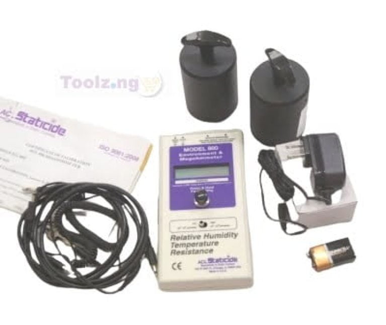 ACL STATICIDE ACL800 DIGITAL SURFACE RESISTANCE MEGOHMMETER TEST KIT ...