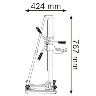BOSCH GCR 180 PROFESSIONAL DRILL STAND – Toolz.ng