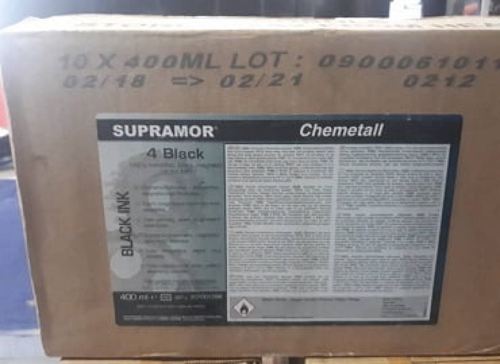 CHEMETALL SUPRAMOR 4 BLACK MAGNETIC INK - Toolz.ng