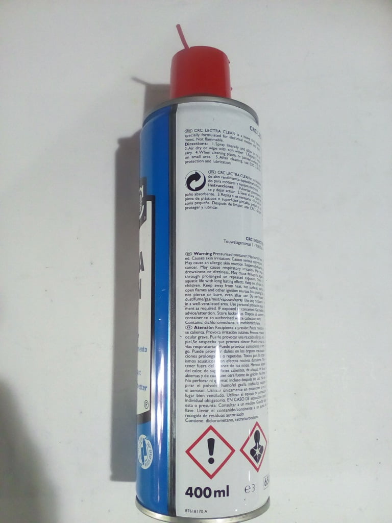 CRC 400ML LECTRA CLEANER – Toolz.ng