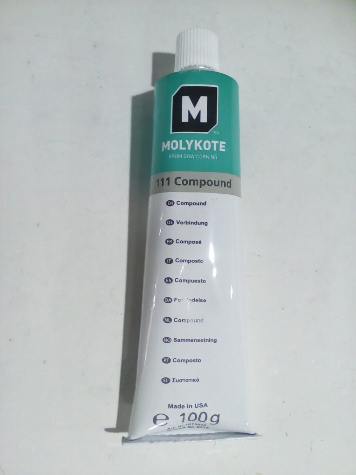 DOW CORNING MOLYKOTE 111 100G VALVE LUBRICANT SEALANT COMPOUND Toolz ng DOW CORNING MOLYKOTE 111 100G VALVE LUBRICANT SEALANT COMPOUND Toolz ng