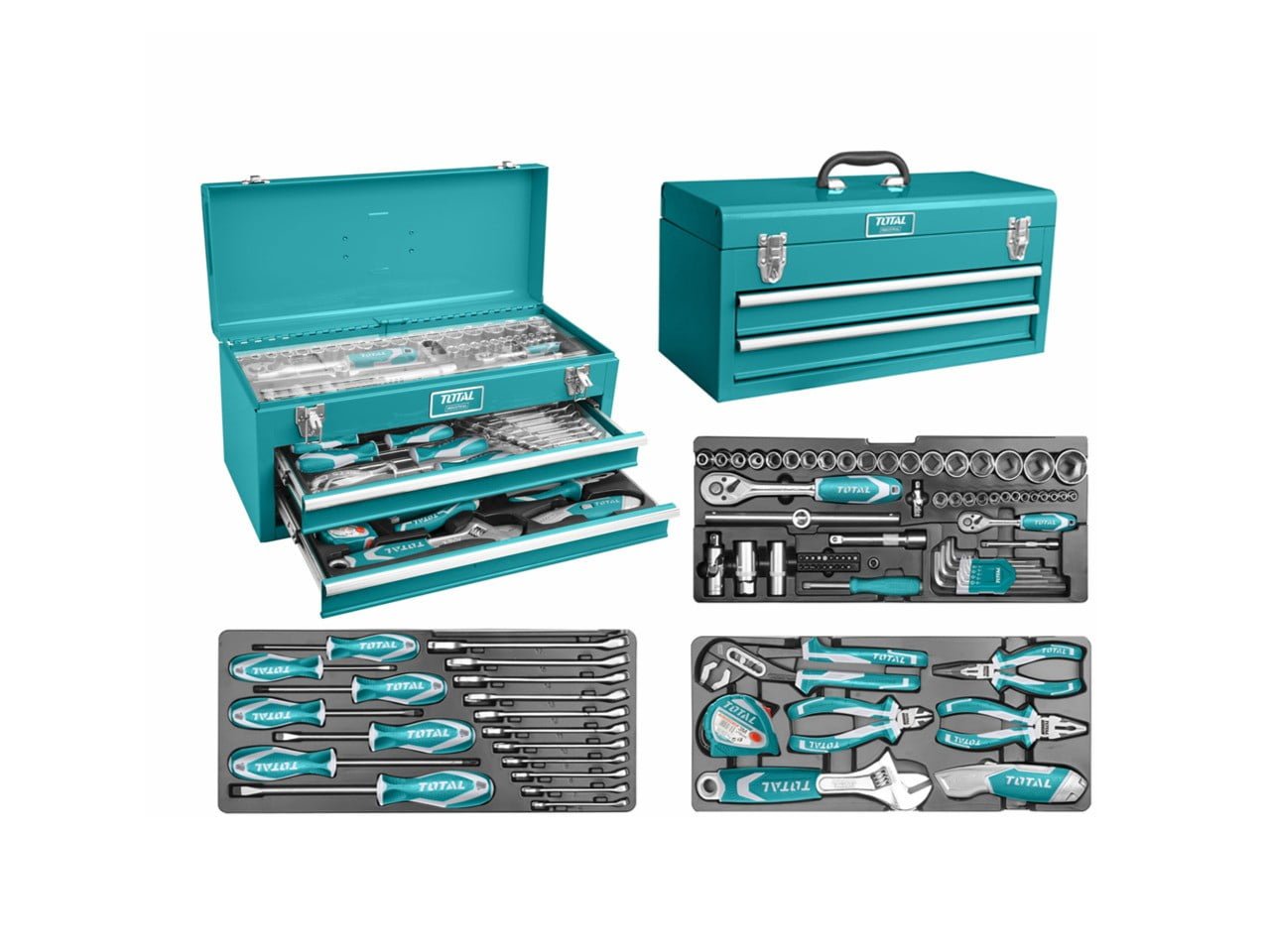 TOTAL THPTCS70971 97PCS TOOLS CHEST SET – Toolz.ng