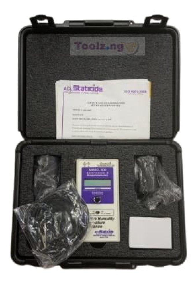 ACL STATICIDE ACL800 DIGITAL SURFACE RESISTANCE MEGOHMMETER TEST KIT ...