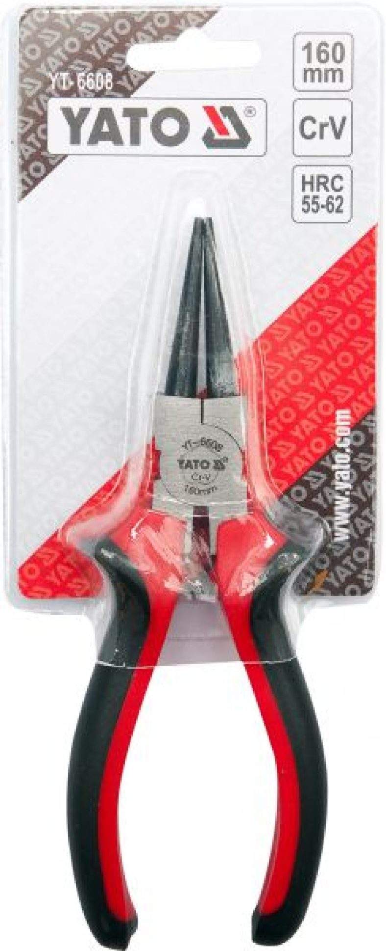 YATO YT-6608 6'' (160MM) ROUND NOSE PLIERS - Toolz.ng