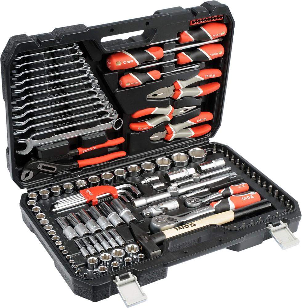 YATO YT-38901 122PC MECHANICS TOOLS SET - Toolz.ng
