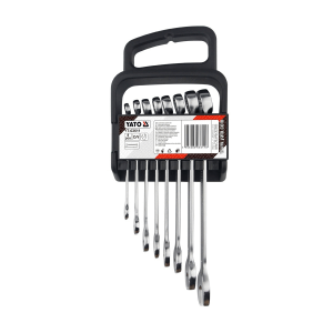 YATO YT-03611 8MM-19MM 8PCS COMBINATION SPANNER SET - Toolz.ng