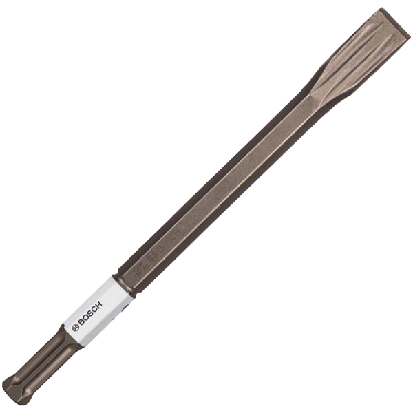 BOSCH 2608690190 400x25mm FLAT CHISEL WITH 22mm HEX SHANK - Toolz.ng