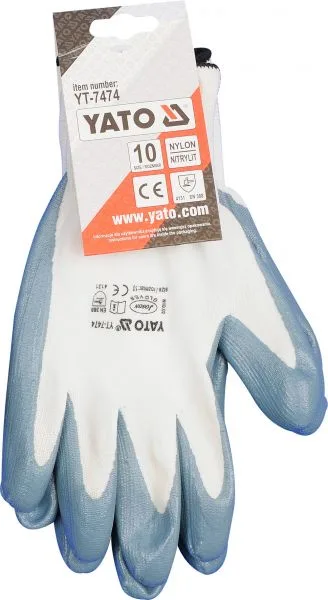 YATO YT-7474 10'' WORKING GLOVES - Toolz.ng