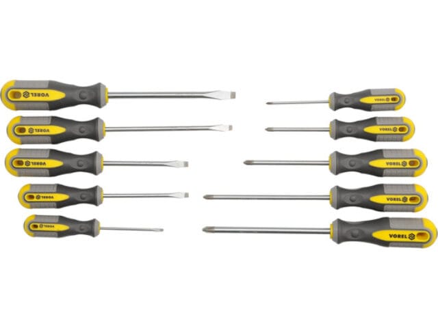 VOREL 60970 10PCS SCREWDRIVER SET - Toolz.ng