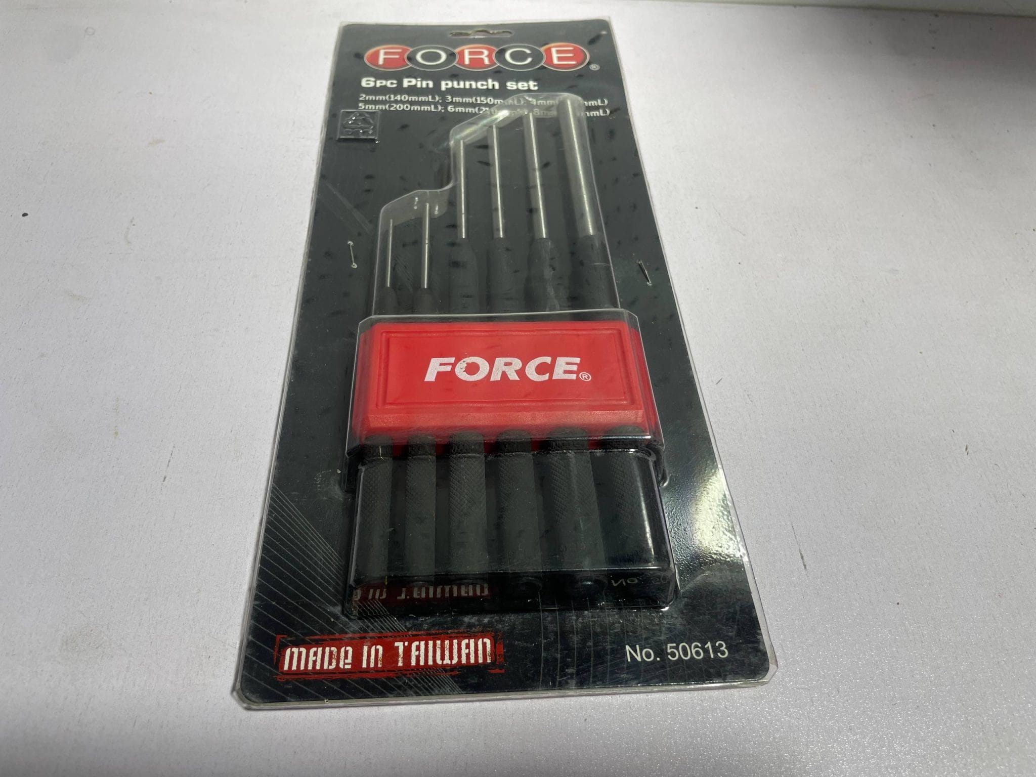 FORCE 6PCS Pin Punch Set | Precision Tools