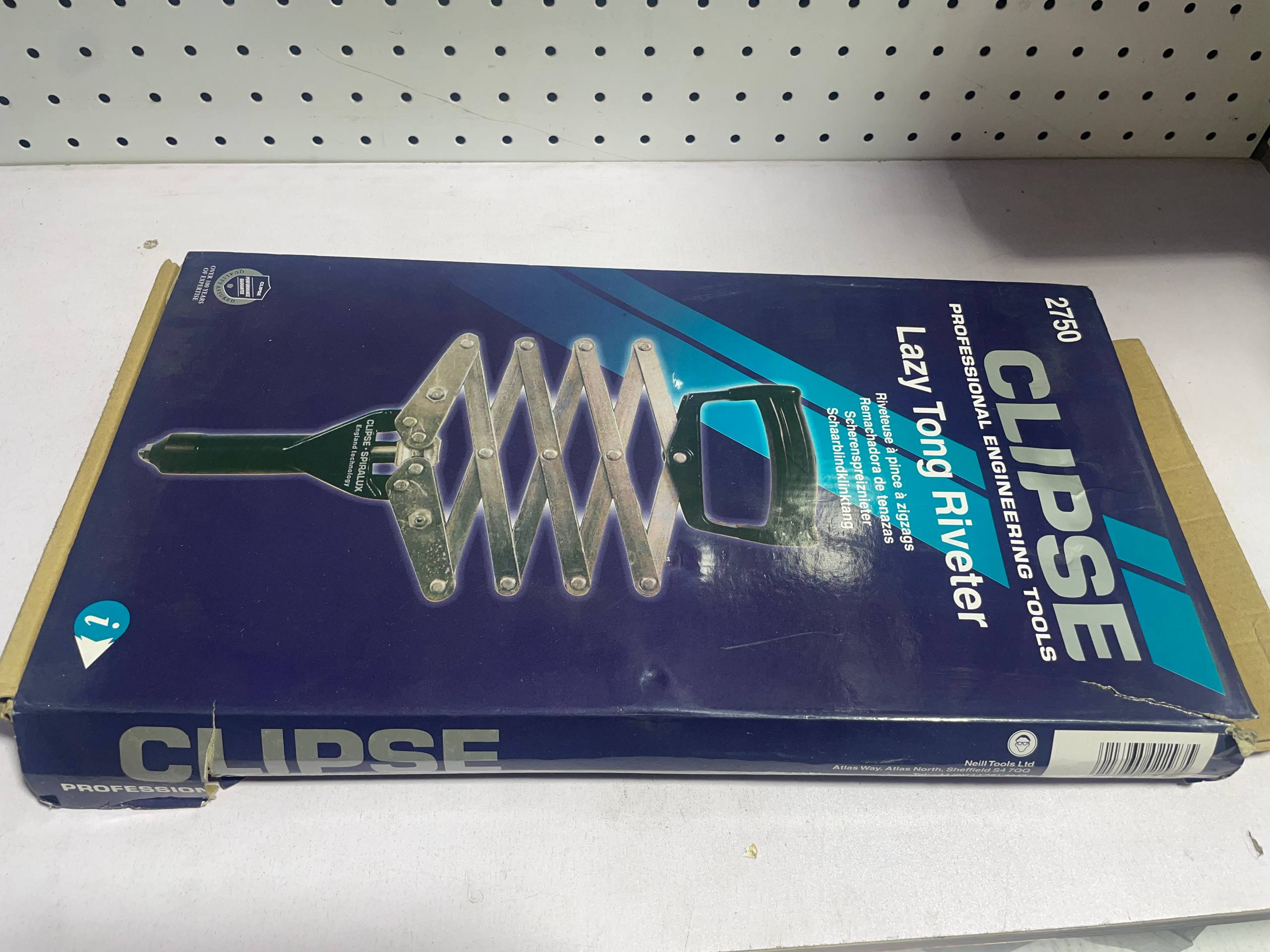 ECLIPSE 2750 3MM–5MM Lazy Tong Riveter