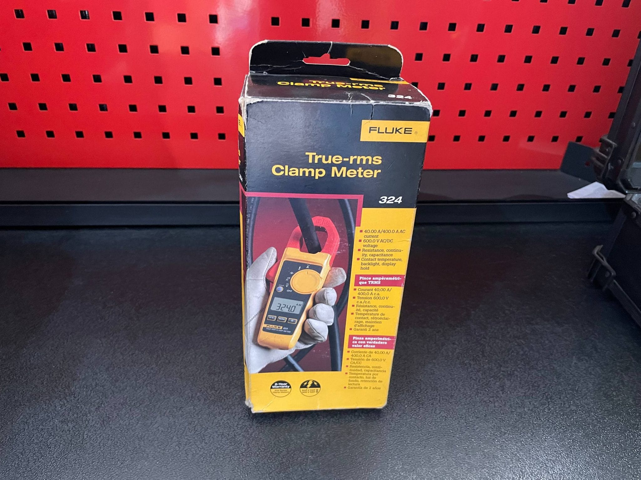 FLUKE 324 600V True-RMS Clamp Meter